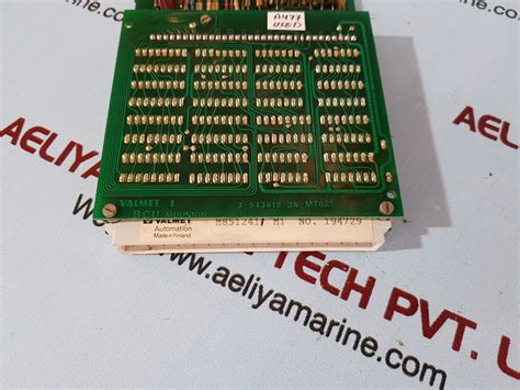 Valmet M851241 M1 Bcu Binary Input Module Aeliya Marine Tech