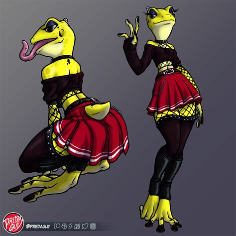 ADOPTABLE Golden Poison Dart Frog Weasyl