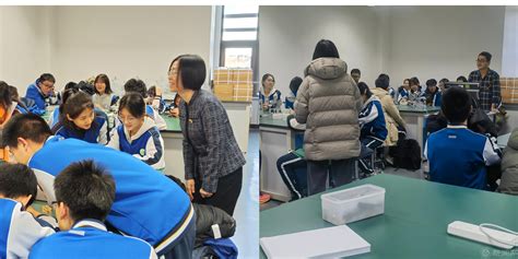首都师范大学附属丽泽中学师生到我校参观学习 北方工业大学