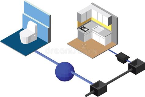 Home Sanitation System Work Sewerage System Work And Septic Tanks In