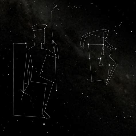 Cepheus And Cassiopeia Constellation Asterism By Sam Z Cassiopeia