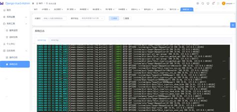 Github Taskpyroerdjangovue3admin Djangoadmin 是一个基于 Django Vue3