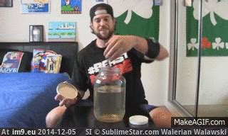 GIF Hot Wtf Jar Hand Ice B Wtf What Happens When You Put Your Hand In A Jar Of