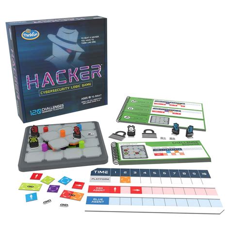 Thinkfun Hacker Cybersecurity Coding Game And Stem Toy For Boys And