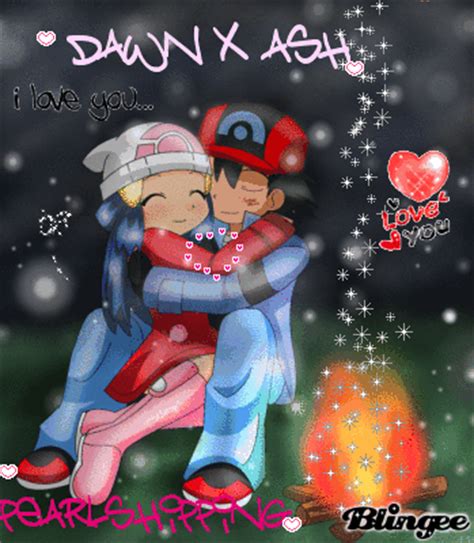 Dawn X Ash Picture Blingee Com