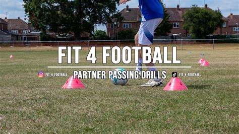 5 Partner Passing Drills For Footballers Youtube
