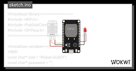 Percobaan 5 Wokwi Esp32 Stm32 Arduino Simulator
