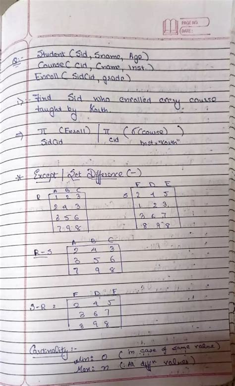 Enrollment And Dependency Analysis In Database Design Edubirdie