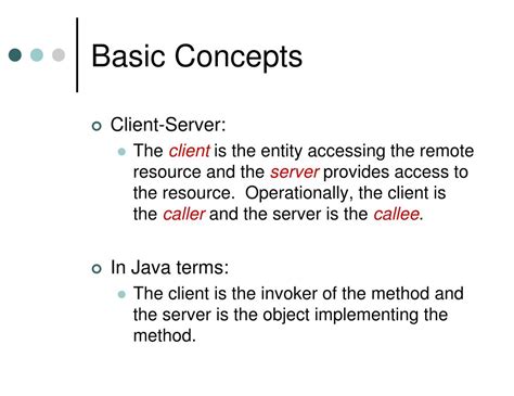 Ppt Distributed Applications In Java Powerpoint Presentation Free