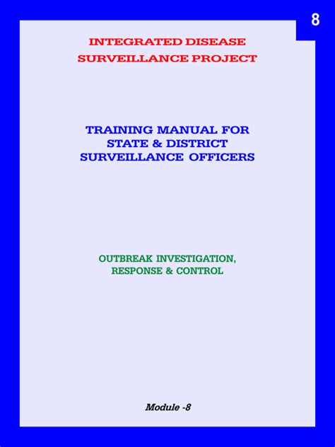 Outbreak Investigation Pdf