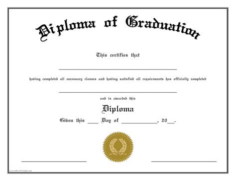 Free Diploma Certificate Templates Customize Download And Print Pdf