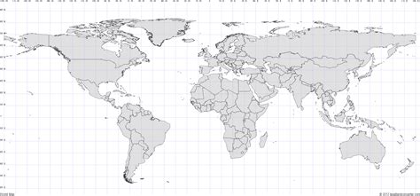 World Maps Library Complete Resources Maps With Latitude And