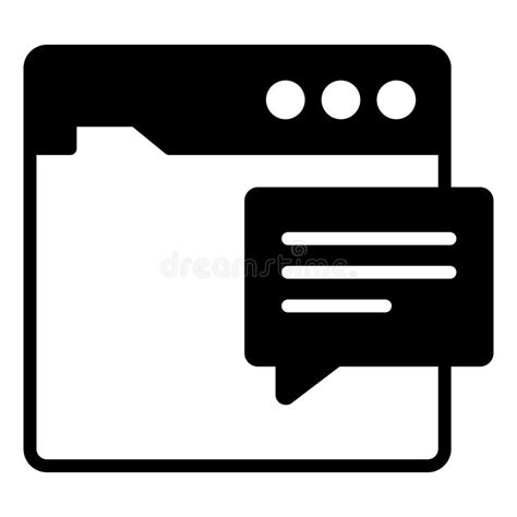 Message Icon User Interface Vector Illustration As A Simple Vector Sign And Trendy Symbol In