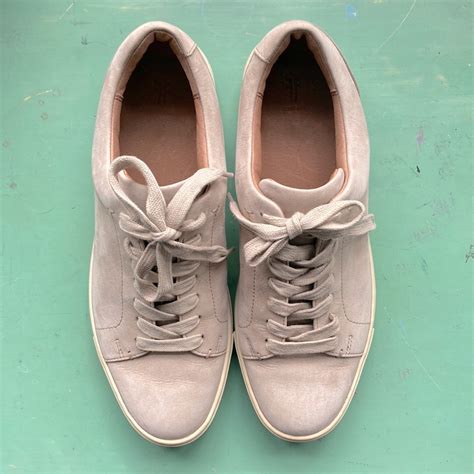Frye Ivy Leather Low Top Sneakers Gem
