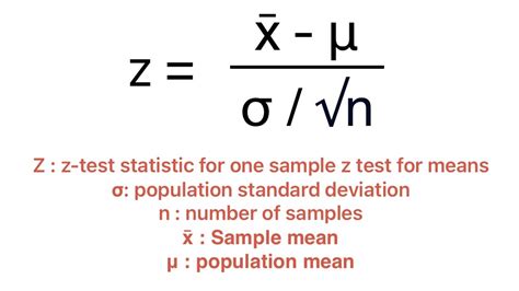Z Test Formula Definition Examples Types Ml Vidhya