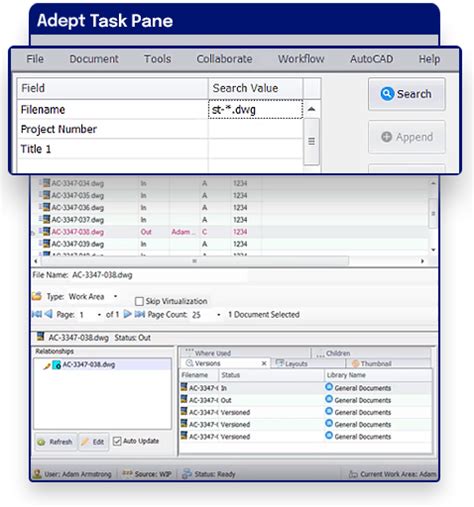 Engineering Data Management Software Adept