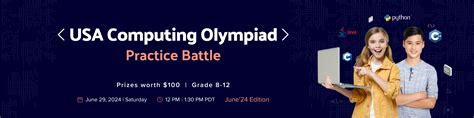 Usa Computing Olympiad Usaco Practice Battle June 2024 Codingal