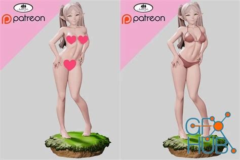 3d Print Model Anime Girls Frieren Bikini And Nsfw Version 172075
