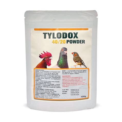 Tylodox 40 20 Respiratory Infection Treatment For Birds