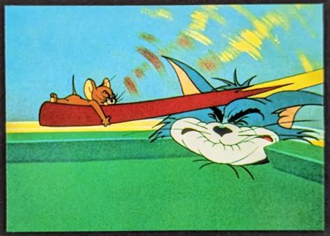 Tom And Jerry 1993 Cat Got Your Tongue Cardz Card 57 Nm £190