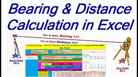 How To Calculate Bearing And Distance At Victor Jaimes Blog
