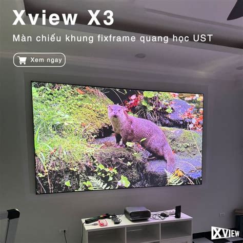 MÀn ChiẾu Xview X3 Khung Fixframe Quang HỌc Xview ViỆt Nam