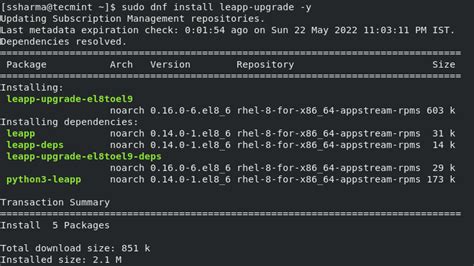 How To Upgrade From RHEL To RHEL Release