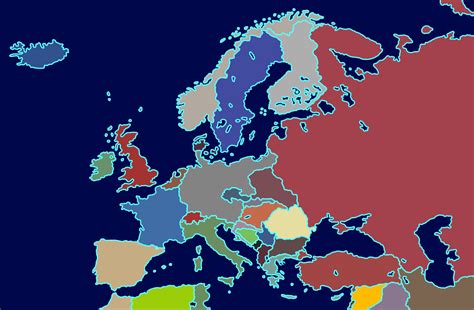 Tno Mapping Europe Map After Second West Russian War In 2000 R Tnomod