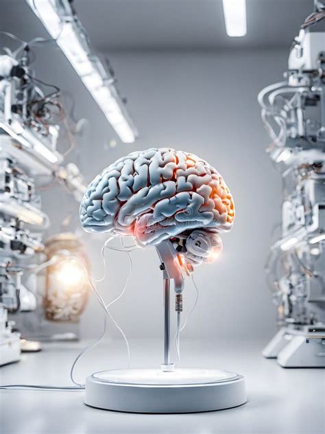 Artificial Intelligence Concept Of Human Brain Stock Illustration Illustration Of Vector