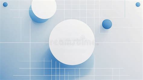 Abstract Negative Space Design For Text Overlay Stock Illustration