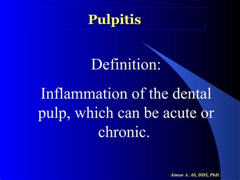 Pulpitis Ppt