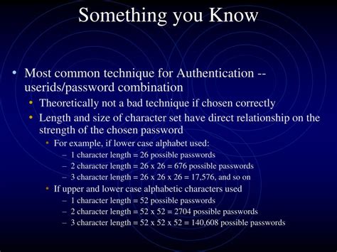 Ppt Passwords Authentication And Access Controls Powerpoint Presentation Id 2925799