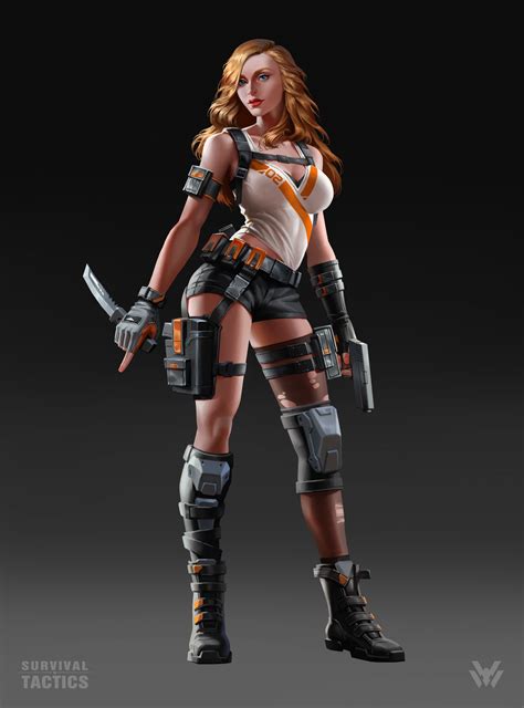 Game Female Character Design