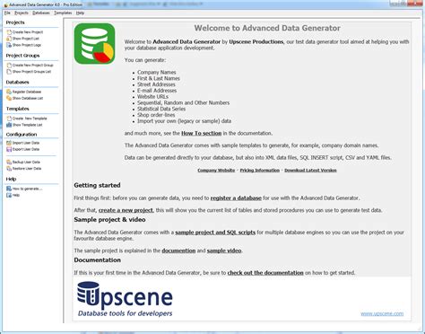 Test Data Generator Test Data Generation Advanced Data Generator