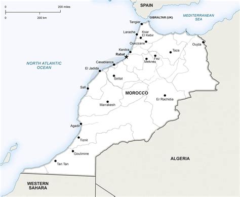 Morocco Map