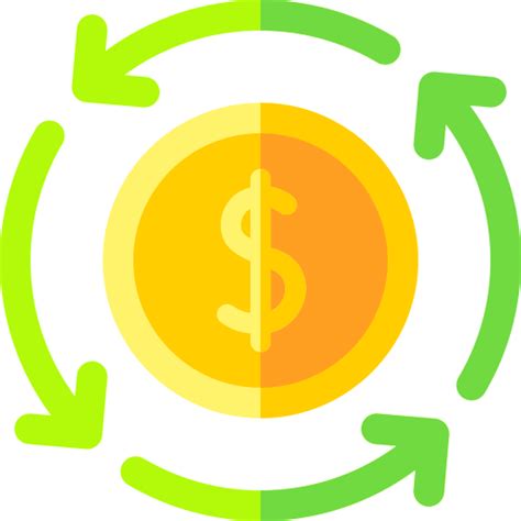 Ícone De Economia Circular Basic Rounded Flat