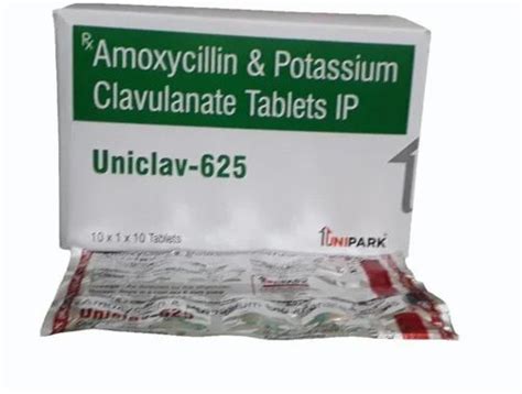 Uniclav 625 Tablets At ₹ 1827box Amoxicillin Potassium Clavulanate