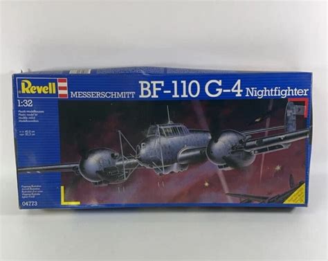 Revell Messerschmitt Bf 110 G 4 Nightfighter 0473 1 32 Scale Model Kit £40 00 Picclick Uk