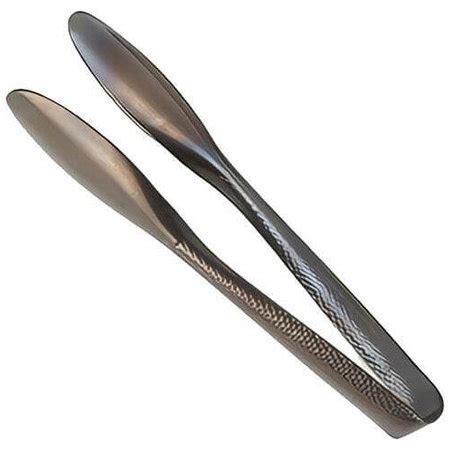 American Metalcraft Blht6 6 Stainless Steel Serving Tongs W Black