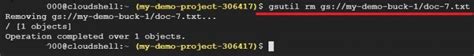creating a bucket and giving permissions using cloud console prwatech
