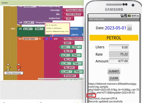A Strange Behaviour Of Response General Discussion Mit App Inventor Community