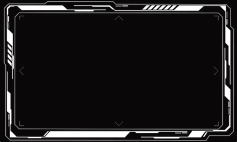 Premium Vector Hud Frames White Grey User Interface Elements Design