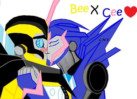 Bumblebee X Arcee Kiss Transformers Prime By Spartanvidita On Deviantart