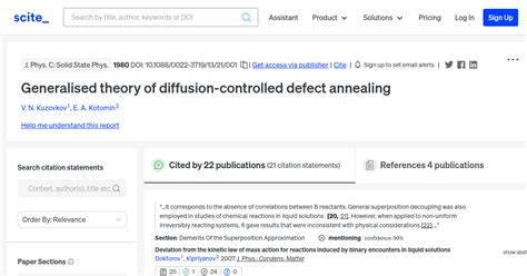 Generalised Theory Of Diffusion Controlled Defect Annealing [scite