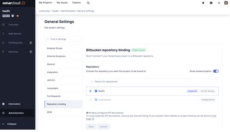 Unable To Integrate With Bitbucket Sonarqube Cloud Sonar Community
