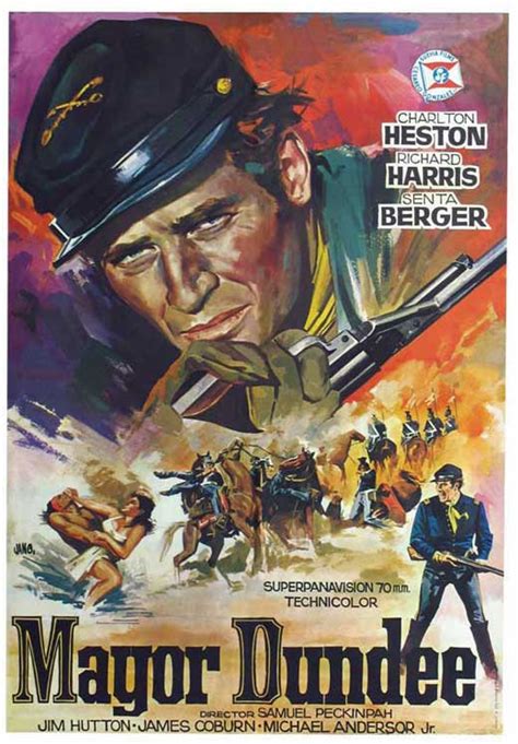 Major Dundee Movie Poster Print 27 X 40 Item Movij3840 Posterazzi