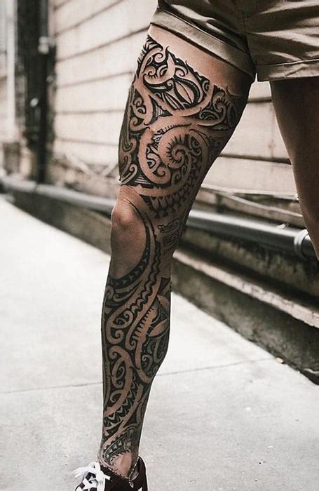 Best Leg Sleeve Tattoo Ideas Photos