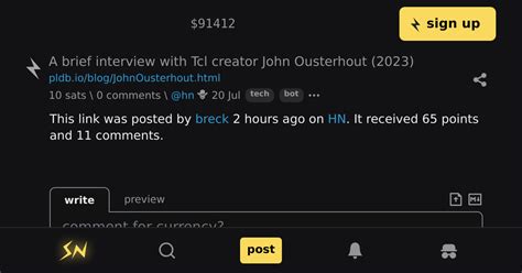 a brief interview with tcl creator john ousterhout 2023 stacker