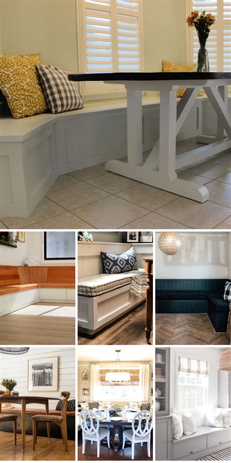 25 Diy Banquette Seating Plans Build A Storage Bench Diy Folly