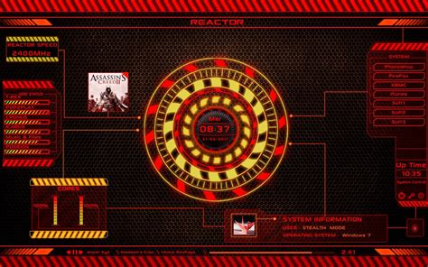 Reactor Theme 1 2 By Darknesfreak On Deviantart